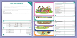 FREE! - Speech Sound Screener - Speech Sound Assessment Checklist