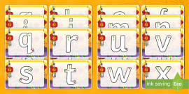 Chinese New Year Number Formation Cards (teacher made)