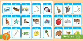 Tarjetas imprimibles del abecedario - Twinkl