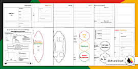 Black History Month Research Biography Pennants - Twinkl