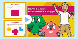 Calculate the Perimeter Interactive Game PowerPoint - Twinkl
