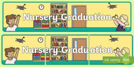 EYFS Graduation Book | Nursery / Reception Graduation