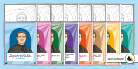 Live Like a Saint Poster | Christian Education | Twinkl USA