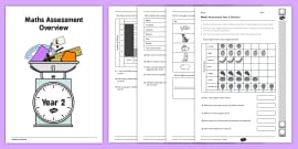 Year 2 Statistics Assessment 1 Assessment Test