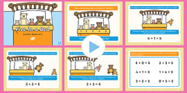 Snowman Number Bonds to Five (teacher made)