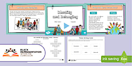 I Am... PowerPoint - , Foundation, year 1, Year 2, Identity, achievement,