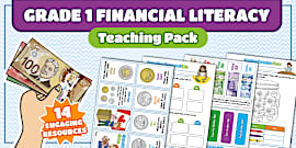 Grade 1-3 Financial Literacy Resource Pack