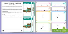 10 In The Bed Worksheet - Primary Resources (teacher made)