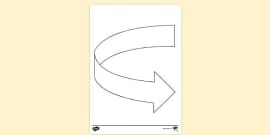 FREE! - Left and Right Arrows Colouring | Colouring Sheet