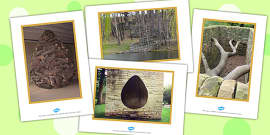 Andy Goldsworthy Inspired Nature Art Photo Pack | Twinkl