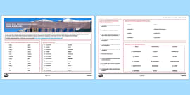 Home, Town, Neighbourhood and Region 2 GCSE Foundation Tier Photo-Card ...