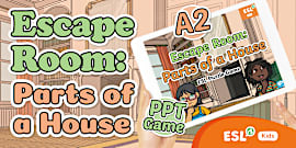 ESL 'My House' Activity Pack [Kids, A1-A2]