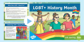 LGBT history month PowerPoint | Downloadable | Twinkl