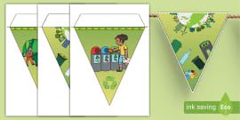 Recycling Bin Labels - Primary Eco Display Resource