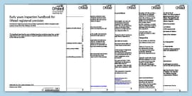 FREE! - Ofsted: School Inspection Handbook (teacher made)
