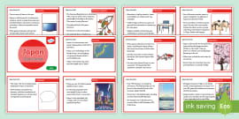 KS1 Japan Fact Cards (teacher made) - Twinkl