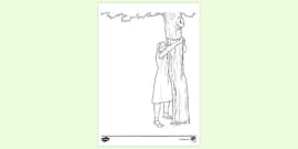 FREE! - Measuring Tree Height Colouring Sheet | Colouring Sheets