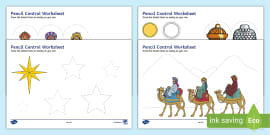 Epiphany Star Dot-to-Dot Activity (teacher made) - Twinkl