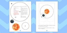 Earth Sun And Moon Display Banner