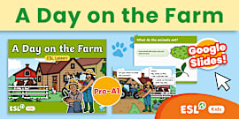 ESL A Day on the Farm Lesson Plan