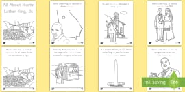 Rosa Parks Trace and Color Activity Booklet | Twinkl