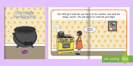 The Magic Porridge Pot Colouring Sheets (teacher made)