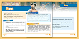 Who is Zeus? - Ancient Greek Gods - Twinkl