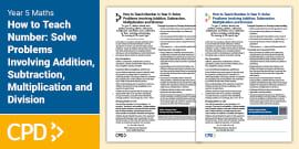 How to Teach Number in Year 5: Solve Problems Including Scaling by Simple