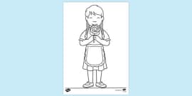 Lollipop Lady Colouring Sheet | Colouring | Colouring Sheets