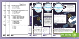 Space Race Activity Pack (teacher made) - Twinkl