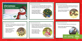 KS2 Christmas Jokes Handwriting Practice Booklet - Twinkl