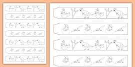 Italy Colouring Paper Chain (teacher made) - Twinkl