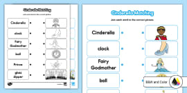 Goldilocks and the Three Bears Word and Picture Matching