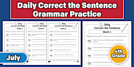 Fourth February Daily Correct the Sentence Grammar Practice