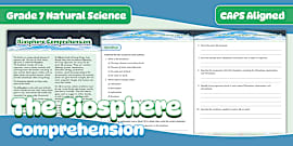 Grade 7 Natural Science: The Biosphere and Biodiversity Differentiating