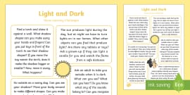 EYFS Light and Dark Enhancement Ideas (teacher made)