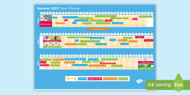 Autumn Term 2023 Display Calendar (teacher made) - Twinkl