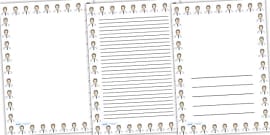 FREE! - Florence Nightingale Page Borders (teacher made)