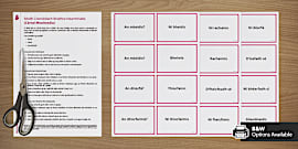 Bia Cártaí Meaitseála (teacher made) - Twinkl