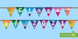 Colourful Bunting - Classroom Display Resource