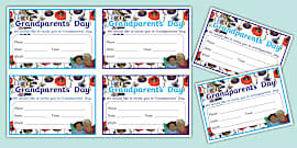 Invitation for Grandparents Day | Events/Celebrations | Y1-2