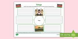 KS2 Kenya Research Activity - Geography (teacher made)