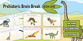Dinosaur Action Cards