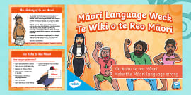 Māori Language Week Poster | Māori Language Week | Twinkl