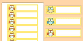 Bee Editable Labels - name labels, cubby labels, back to school, busy bees