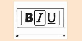 FREE! - Pause Button Icon Colouring | Colouring Sheets