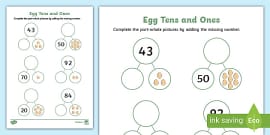 Blank Part-Whole Model Template - Primary Resources