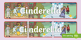 Cinderella Poster Display Pack | Fairy Tale Resources