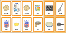 Pancake Day Colour by Numbers Dots