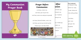 Prayer After Communion Display Poster (teacher made)